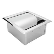 Design Ideas Toro Tissue Ring, 4" Diameter Stainless Steel Kleenex ...