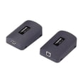 Black Box IC282A Black Box USB 1.1 and 2.0 CAT5 Extender, 2-Port ...