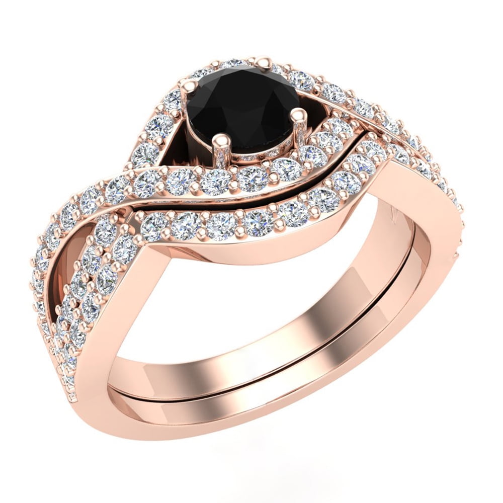 Intertwined Engagement Rings