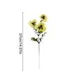 Artificial Pansy, Silk Flower, Faux Bloom Ornament, Three Color Options ...