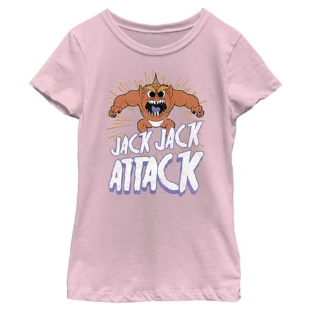 Disney Pixar Incredibles Jack Attack Halloween Girls Standard T-Shirt ...
