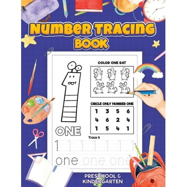 Tracing Numbers 1-100 for Kindergarten: Number Tracing Book - Learn To ...