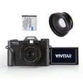Vivitar 4K Digital Camera, 8x Digital Zoom, 3" LED Display, Bonus Macro ...