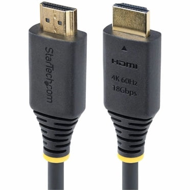 Ritz Gear 4K HDMI Cable 20 ft, Braided High-Speed 18Gbps Durable Gold ...