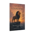 Affixzi Motivational Wall Art Standing Still, Canvas Lion Prints ...