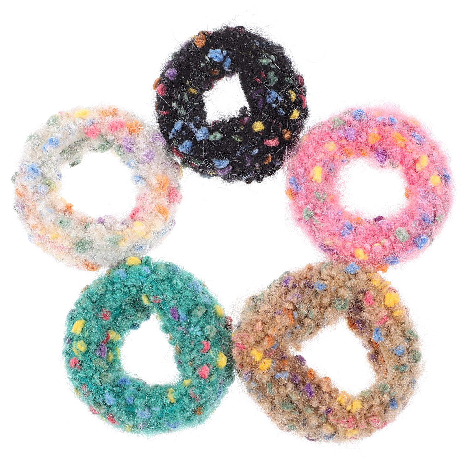 Click here for Shisuyan 5 Pcs Elastic Ponytail Holders Women Hair... prices