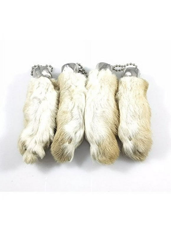 Rabbit Foot Key Chain