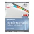 Office Depot Insertable Extra-Wide Dividers With Big Tabs, Assorted ...