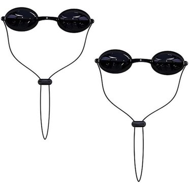 Super Sunnies Evo Flexible Tanning Bed Goggles, UV Eye Protection ...