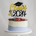 Xeyise Class of 2024 Graduation Cake Topper Set Glitter Congratulations ...