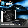 Lanzar 4 Band Adjustable Parametric Equalizer with Subwoofer Gain ...