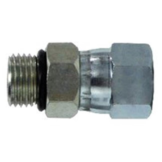 Midland Industries SS6402-08-08 08 MORB x 08 FJIC 316 Stainless Steel O ...