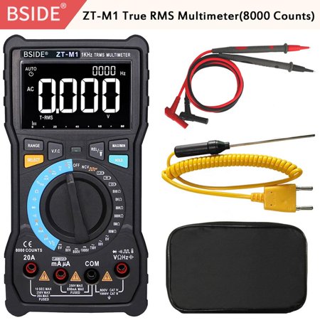 Ture RMS digital multimeter ZT101 multi-function AC/DC voltage current ...