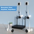 TopVision Wireless Surveillance Cameras, 1080P 8CH 3MP, Color Night ...