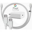 Google 18W 3A Rapid Type-C Charger with 3 Foot C-C Cable for Pixel ...