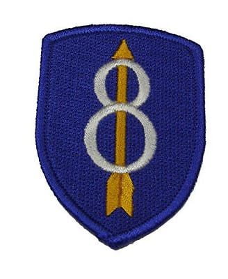 US ARMY EIGHTH 8TH INFANTRY DIVISION INF DIV ID PATCH MY CREDENTIALS ...