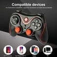Black Wireless Mobile Phone Game Controller Gamepad for Android Phone ...