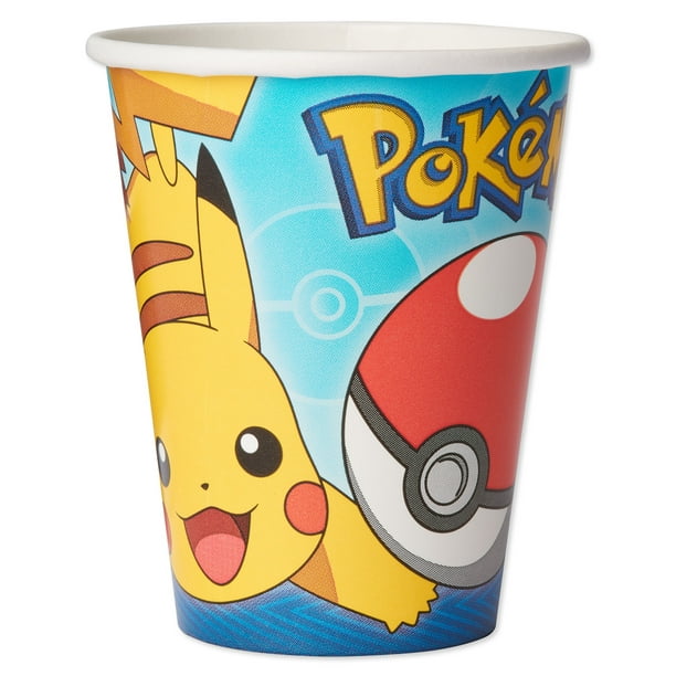 American Greetings Pokémon Party Supplies 9 oz. Disposable Paper Cups ... American Greetings Pokémon Party Supplies 9 oz. Disposable Paper Cups ...