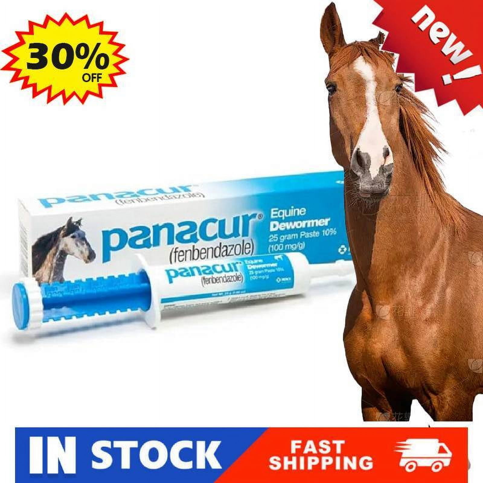 Panacur= Pasta Desparasitante para Caballos 25 gramos-1 unidad Mejor ...