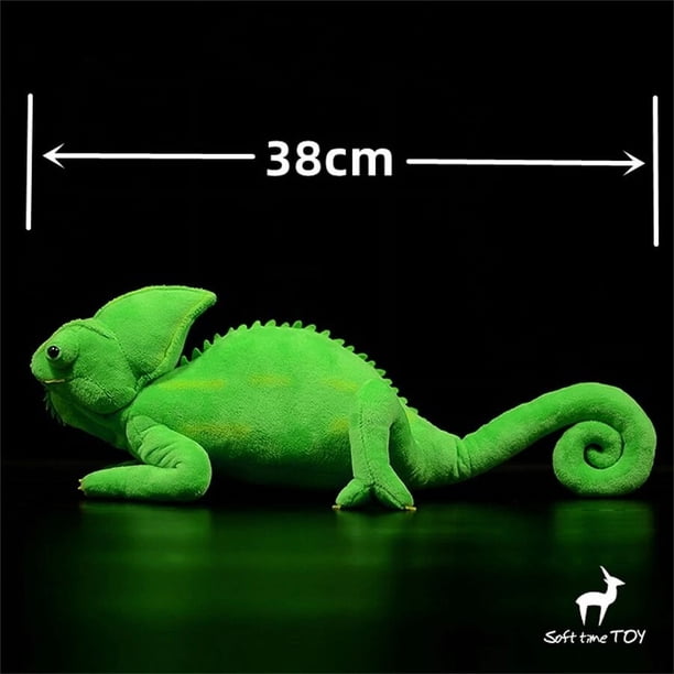Veiled Chameleon High Fidelity Anime Cute Plushie Coloretto Plush Toys ...