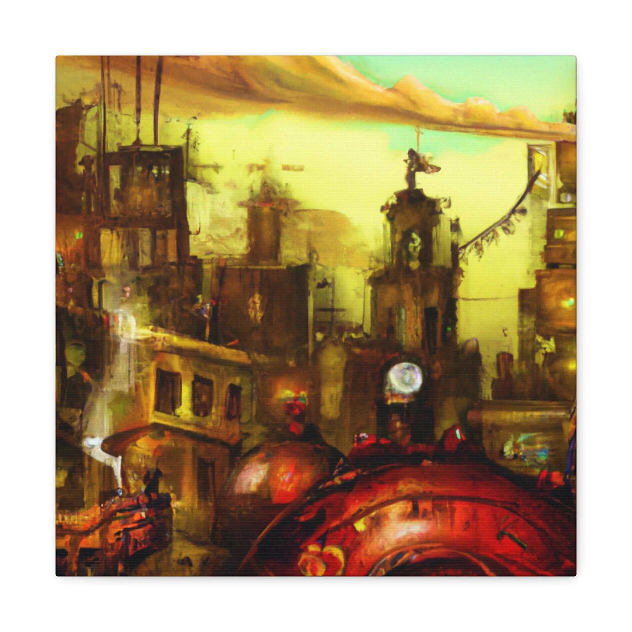 Baroque Steampunk Splendor - Canvas - Walmart.com