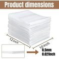 100 Pack 10''x 12'' Cushion Foam Pouches, Moving Supplies for Dishes ...