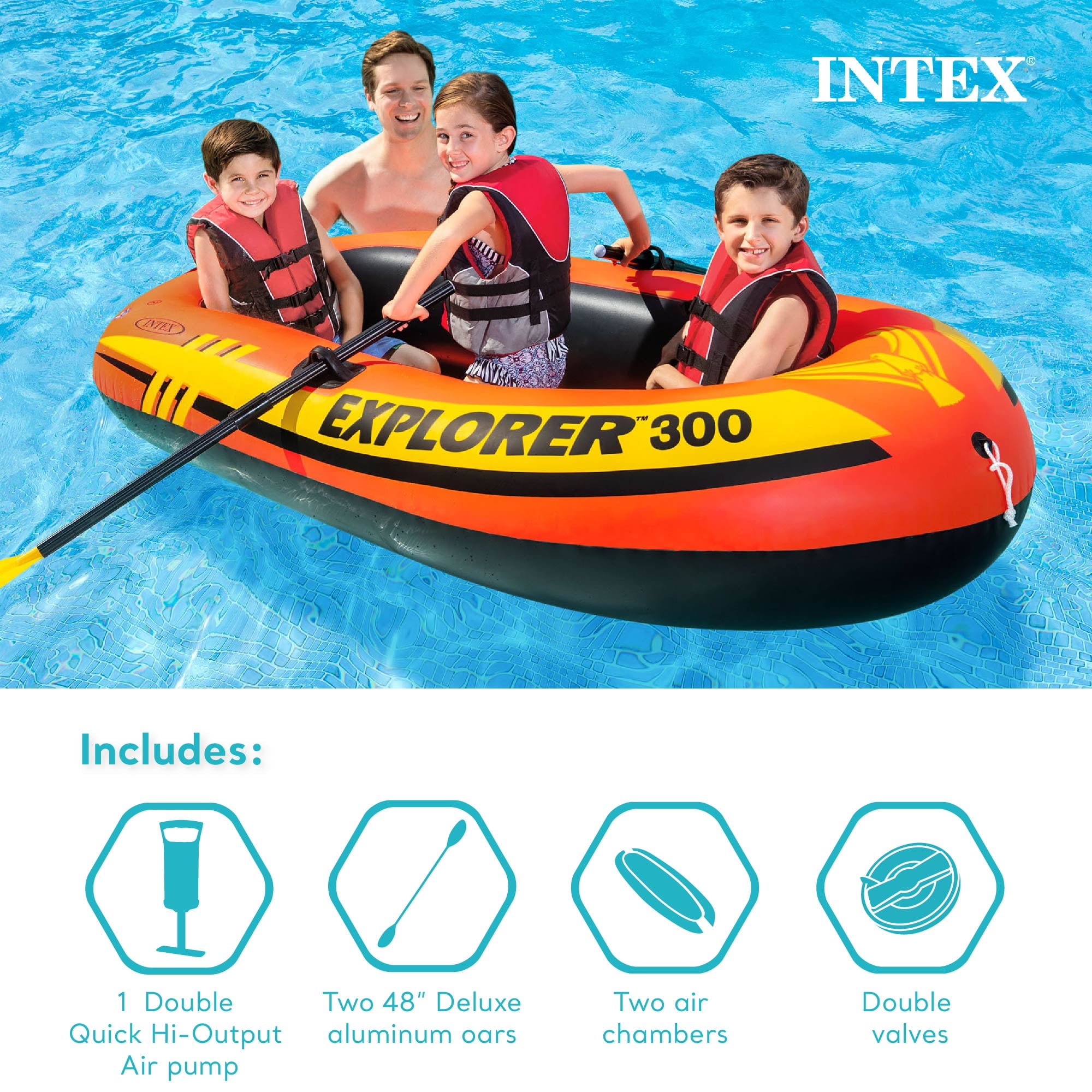 Intex explorer 300 store