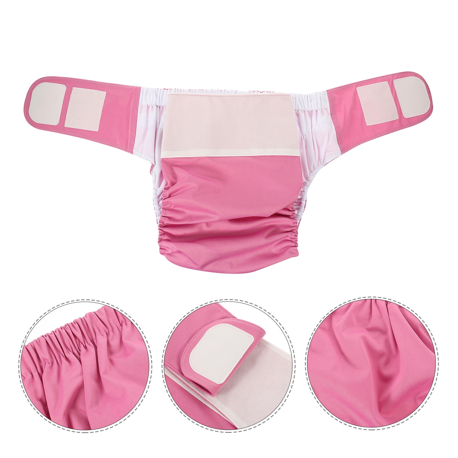 FONWILYO 1Pack Elderly Diaper for Hospital Anti-Leak and Incontinence ...