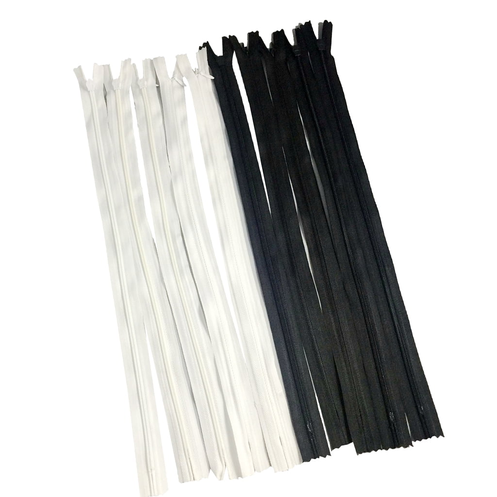 10pcs Nylon Closed Ends Zip Zipper Tools for Tailor Sewing 40cm ...