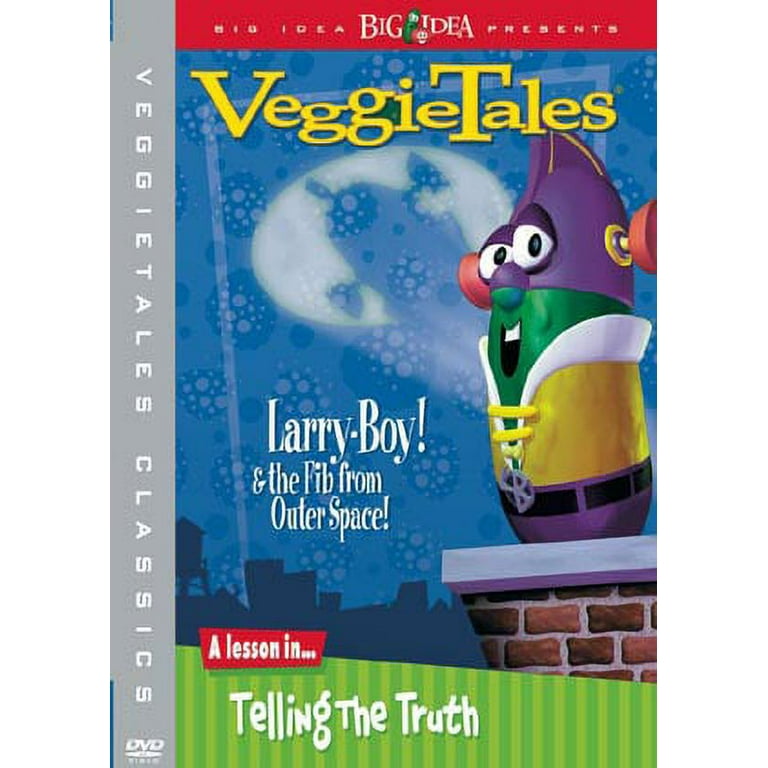 Veggietales Larryboy And The Fib From Outer Space Dvd