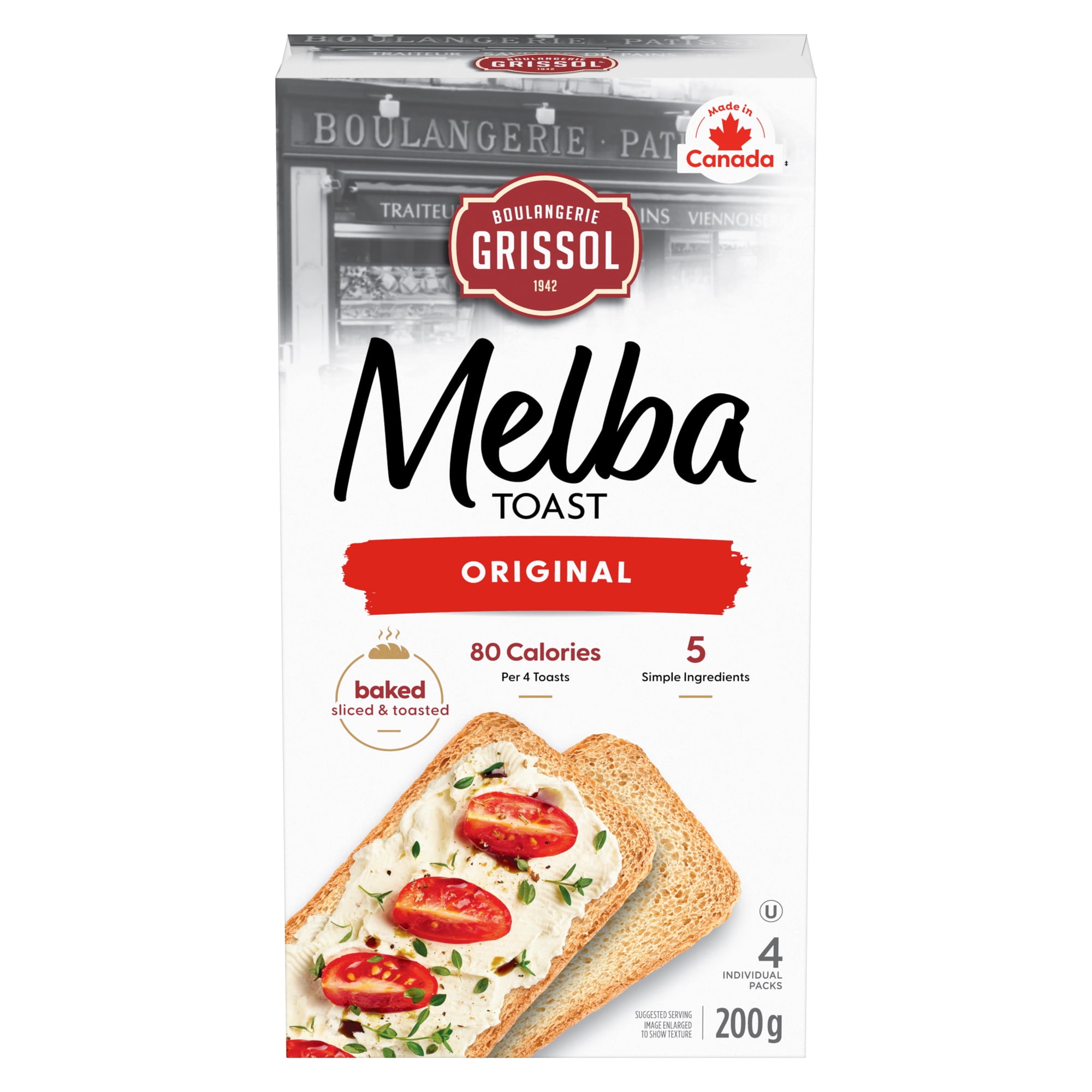 Click here for Boulangerie Grissol Melba Toast Plain  Dare 200 G prices