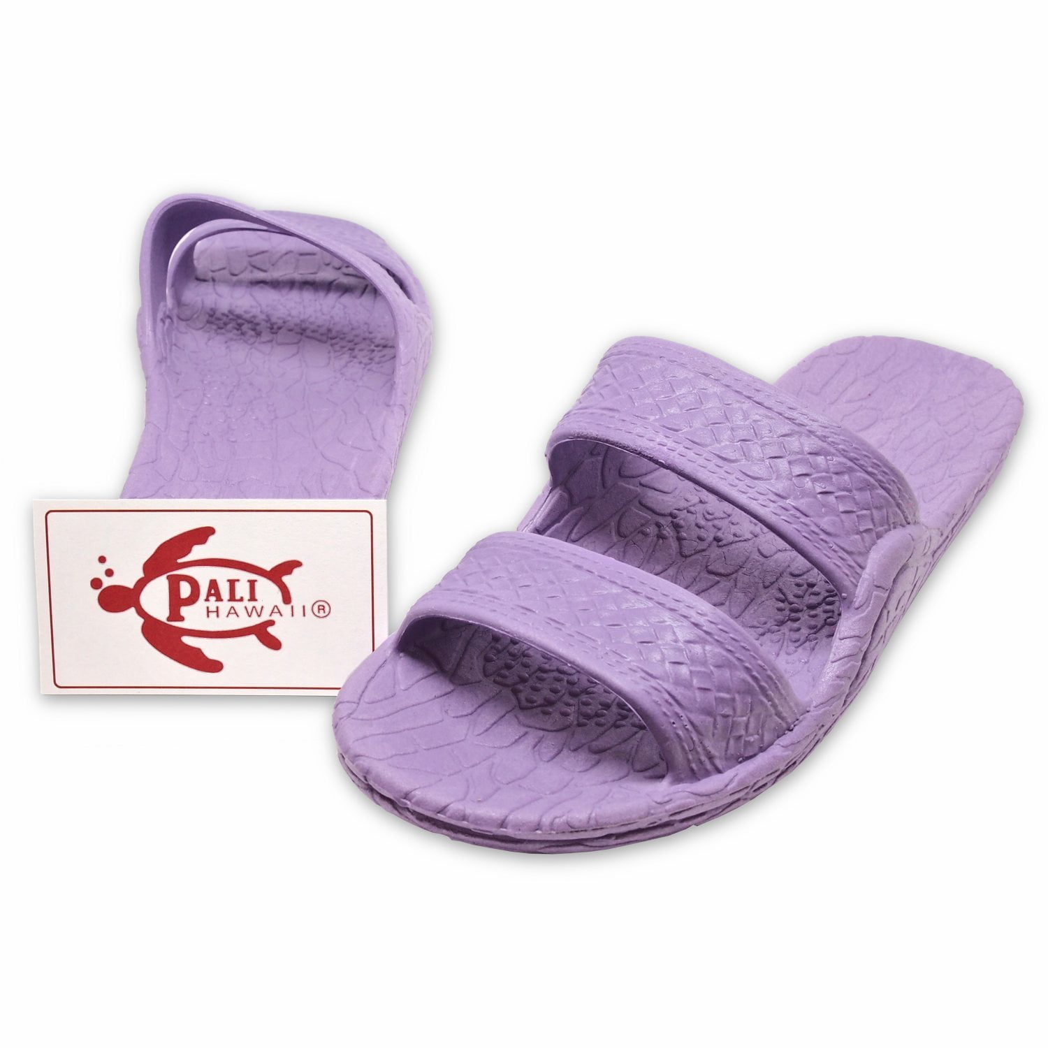 Pali Hawaii Jandals LILAC with Certificate of Authenticity - Size 11 ...