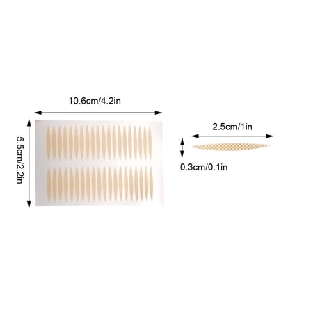 tredstone Single Use Long-lasting Natural Double Eyelid Sticker Set ...