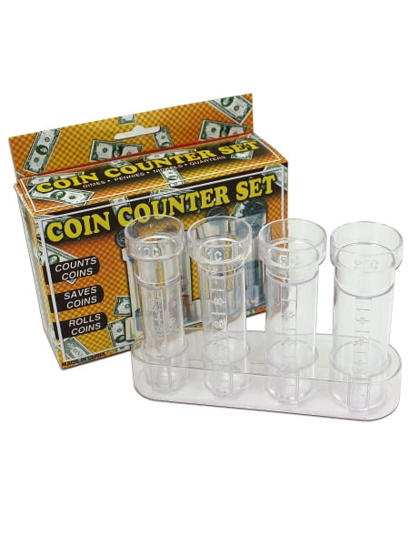 Coin Counter Set, 24 Count - Walmart.com