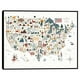 Illustrated USA Map - Walmart.com