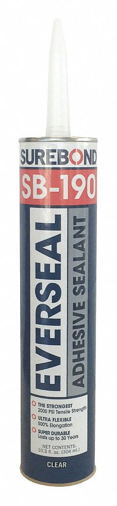 Surebond Pick-Proof Adhesive Sealant,10.3oz,Clear SB-190 - Walmart.com