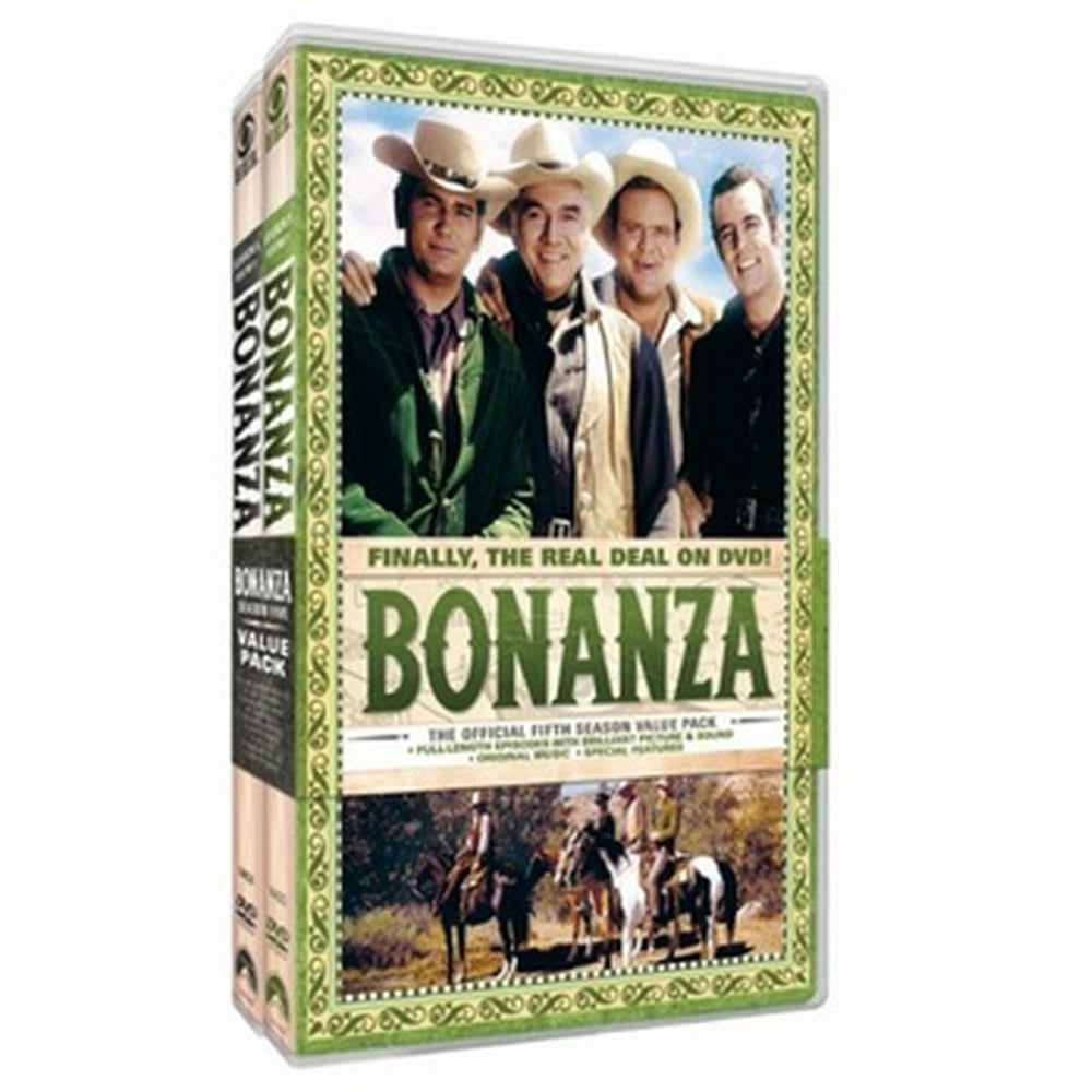 BONANZA-OFFICIAL FIFTH SEASON V01 & 2 2PK (DVD/9DISCS) (DVD) - Walmart ...