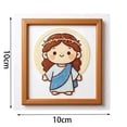 Religious Theme DIY Pearl Painting Kit Framed Beginner Diamond Art ...
