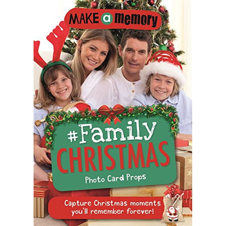 Family Christmas Photography Props
