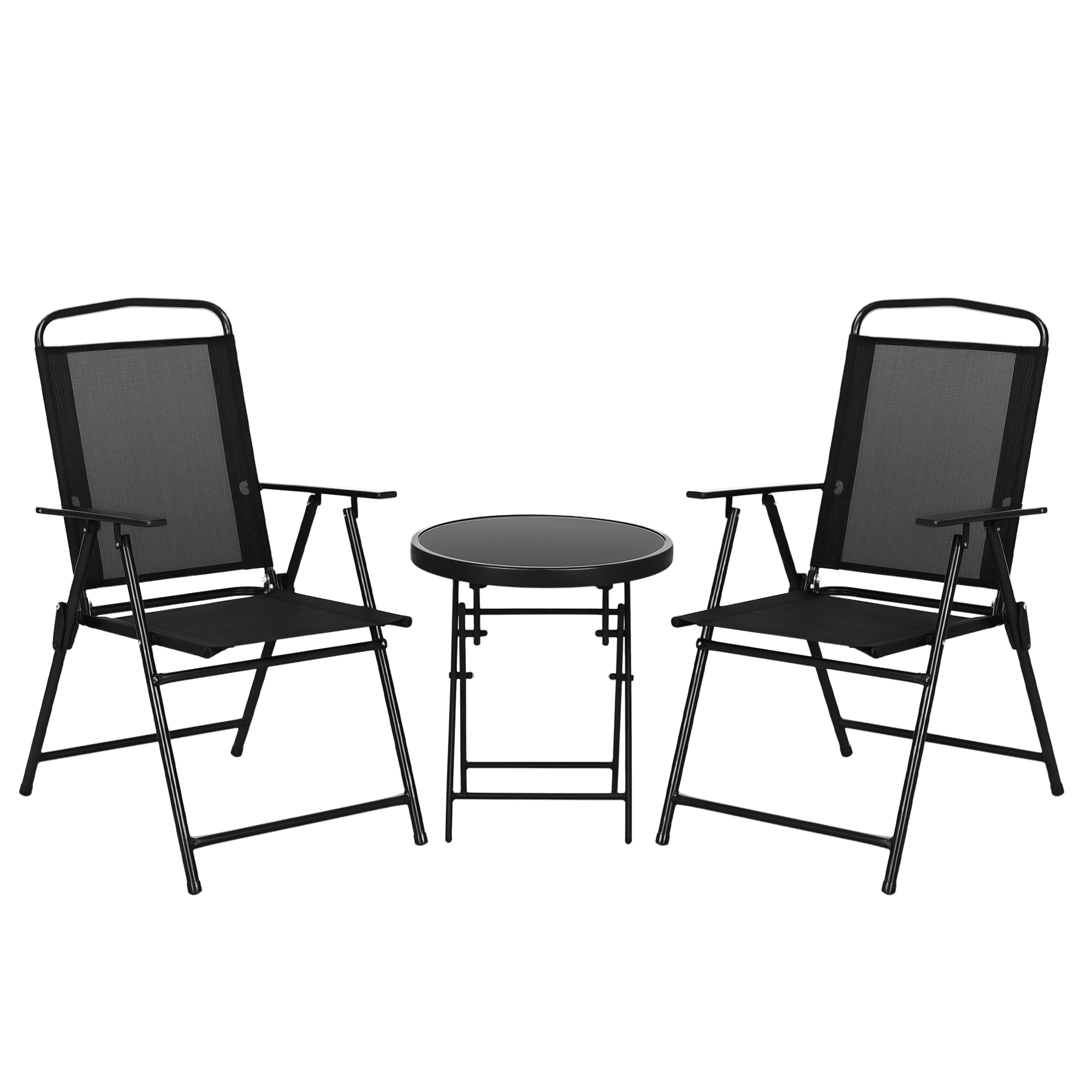 Click here for Outsunny Outdoor Bistro Set Small Patio Set W/ Fol... prices