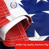 American Flag 6x10Ft US Flag- Heavy-Use Nylon w/ Embroidered Stars ...