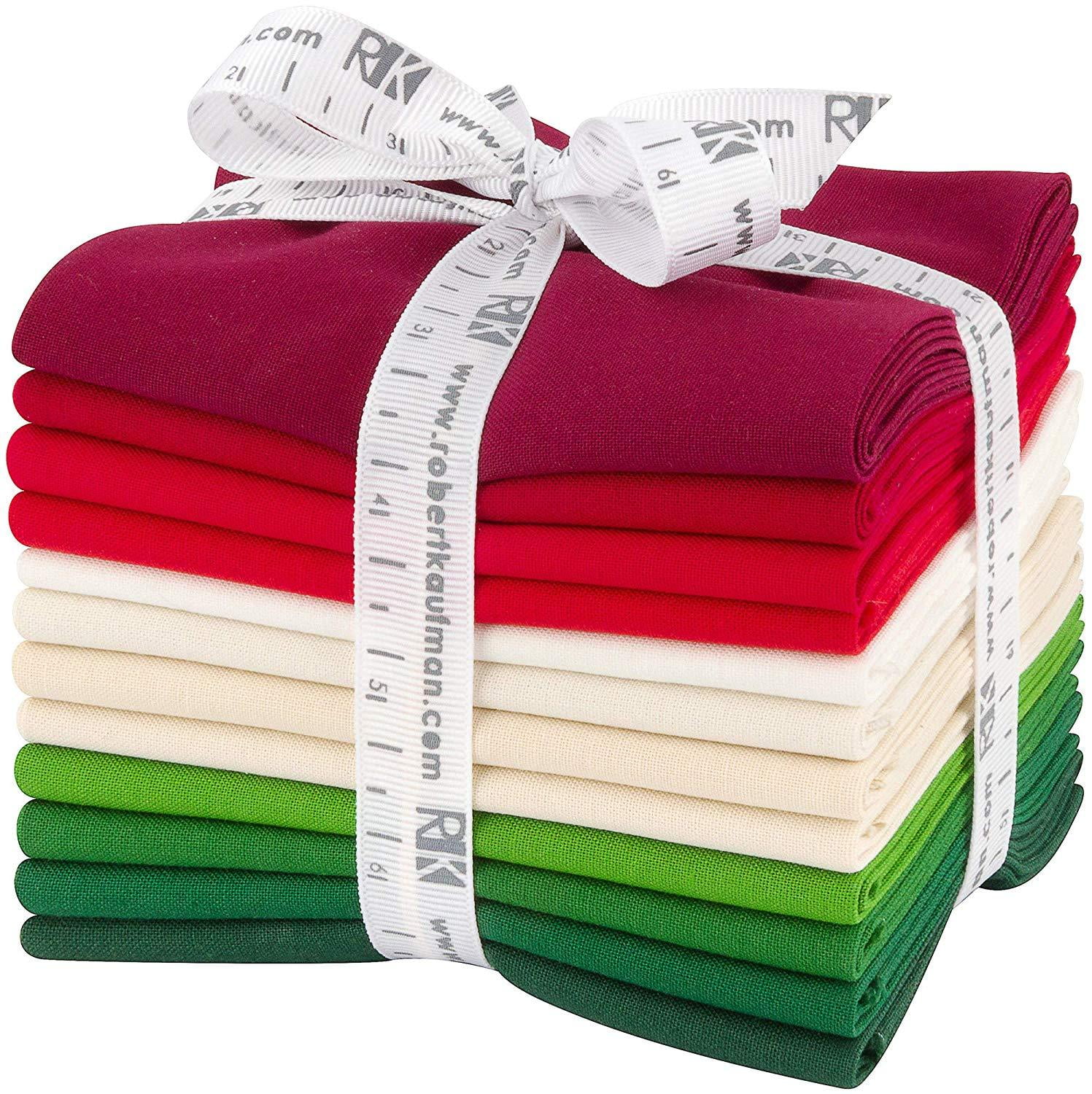 Kona Cotton Solids: Holiday; 12 Fat Quarters - Robert Kaufman - Walmart.com