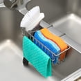 BPPEG 3-In-1 Sponge Holder for Kitchen Sink with Suction Cups ...