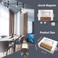 2-channel wireless relay remote switch 43311012022024010 relay receiver ...