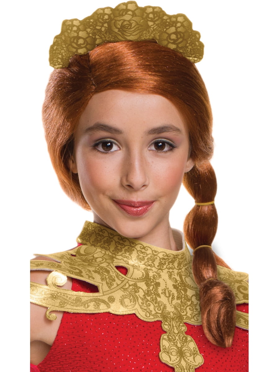 Rubies Costume Co Girls Ever After High Holly O'Hair Wig With Headpiece ...