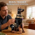 BrixVibe Tactical Doberman Dog Building Set Compatible with Lego Animal ...