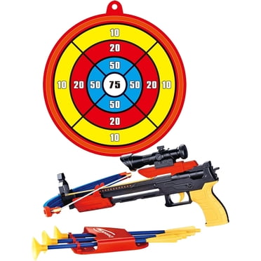Deluxe Action Military Crossbow Set with Suction Cup Arrows and Scope ...