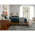 AFI Naples Queen Solid Wood Low Profile Platform Bed with Matching ...