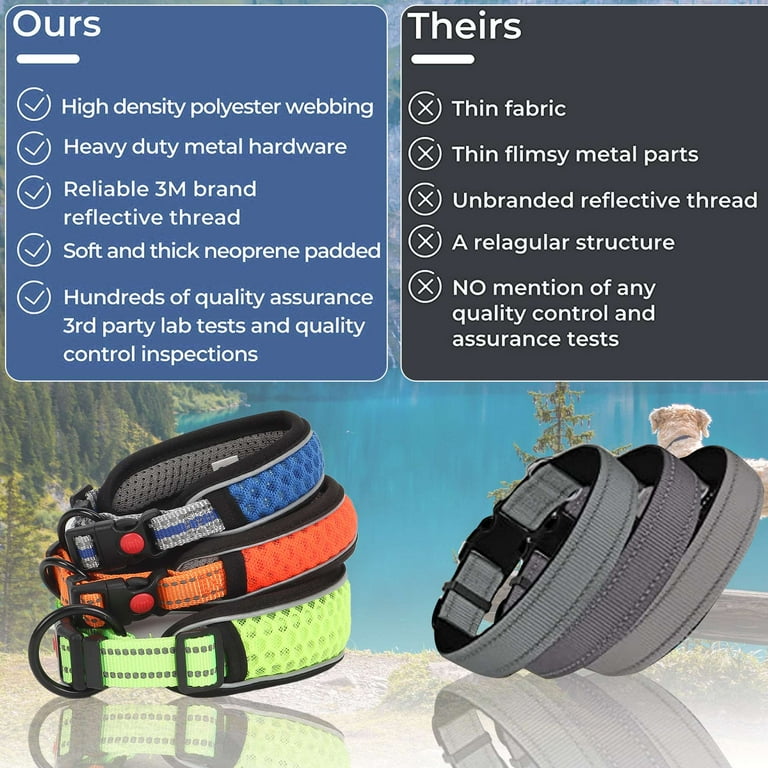 Magnetic Dog Collar Gustave Reflective Dog Collar For Small Medium ...