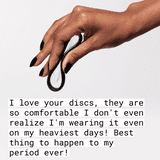 Flex Period Discs, One-Time-Use Menstrual Discs, Body-Safe & Non-Toxic ...